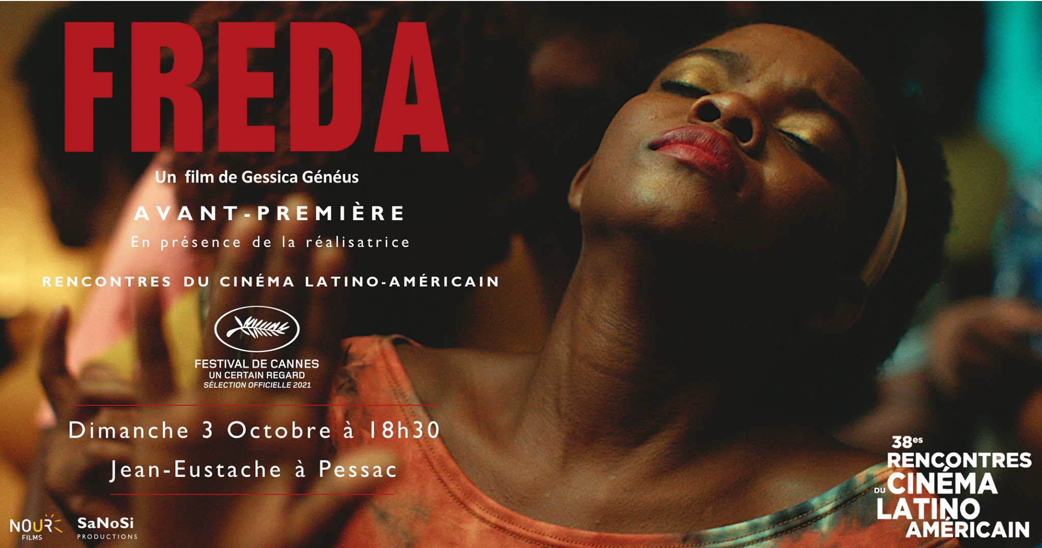 Dimanche 3 octobre 2021 – projection du film « Freda » de Gessica ...